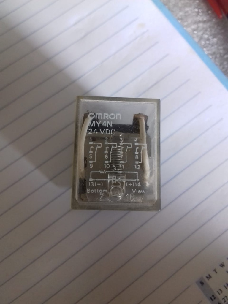 RELAY OMRON MY4N 24VDC | ALM SHIP EQUIPMENTS